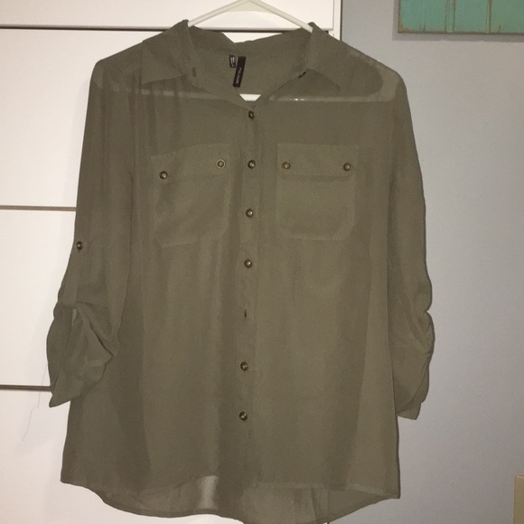 Maurices | Sweaters | Olive Green Button Up | Poshmark